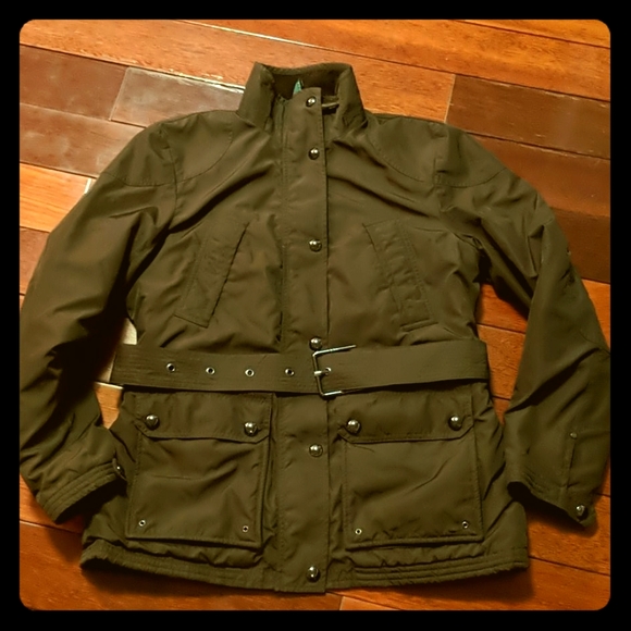 Lauren Ralph Lauren | Jackets & Coats | Lauren Ralph Lauren Brown ...